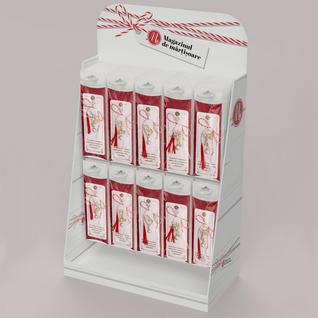 Display Broșă Gold Plated Alpha - Alpha Shot